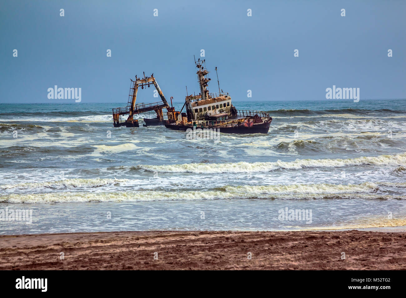 Skeleton Coast in Namibia Stock Photo - Alamy