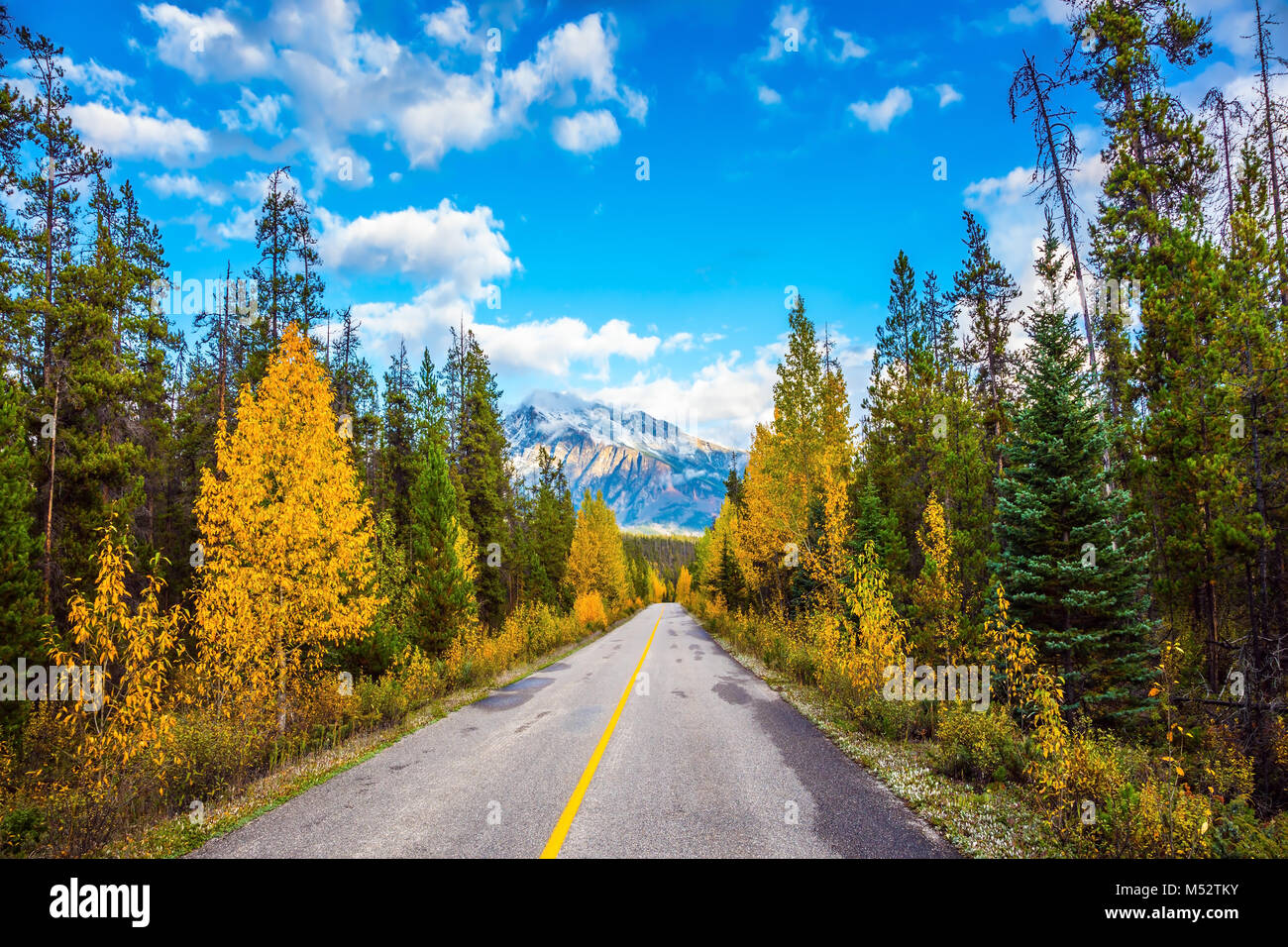 Canadian Rockies in fine September day Stock Photo - Alamy