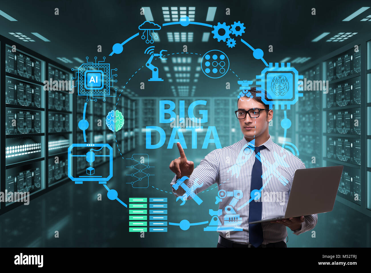 Big data computing concept of modern IT technology Stock Photo - Alamy