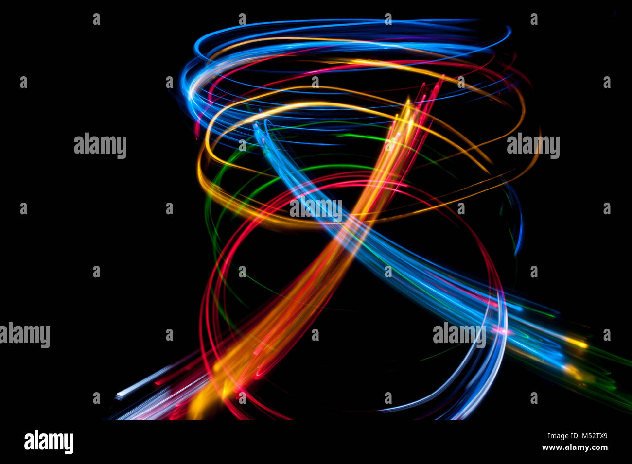 Optical fiber light painting hi-res stock photography and images - Alamy