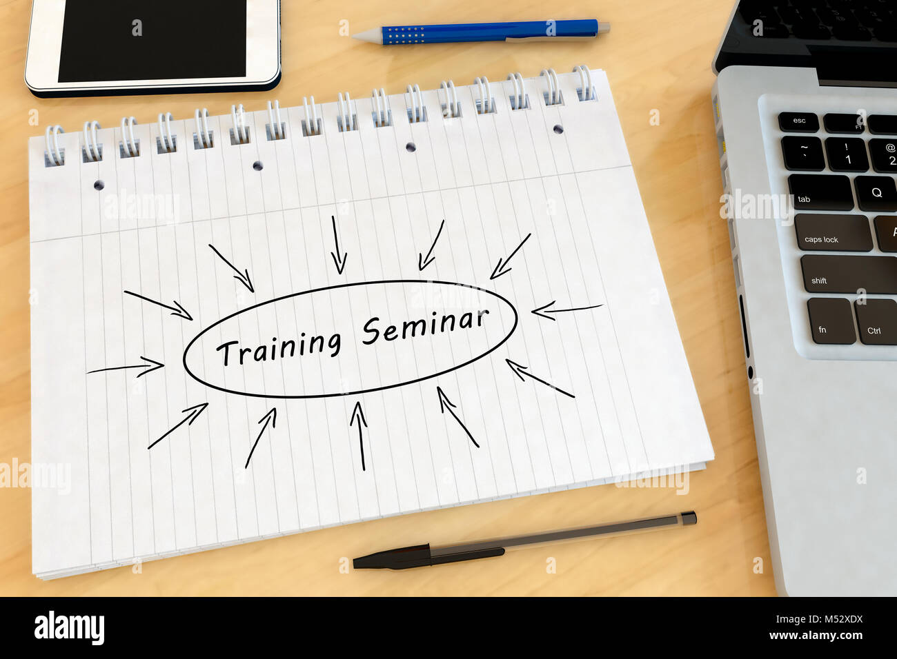 Training Seminar text concept Stock Photo - Alamy
