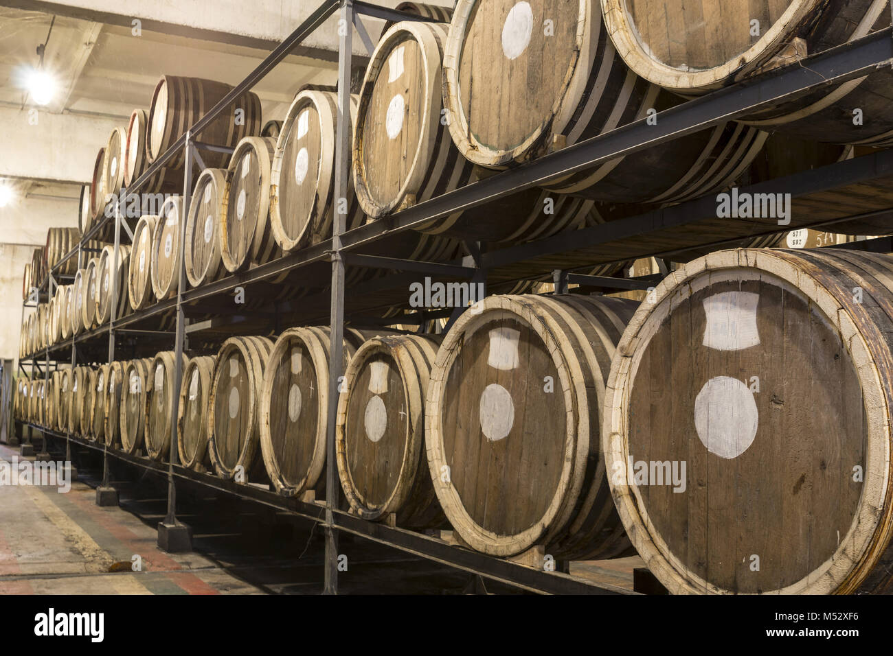 Whiskey and brandy distillery Stock Photo - Alamy