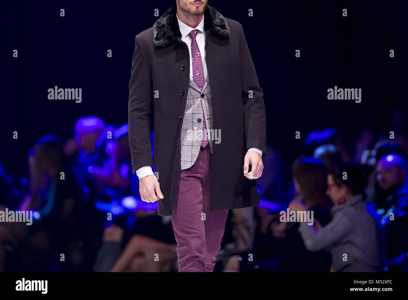 Fashion catwalk runway show models Stock Photo - Alamy
