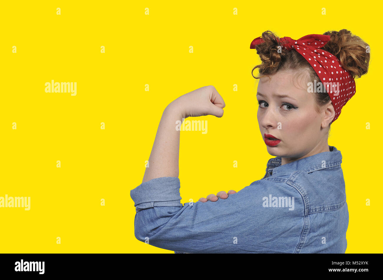 Rosie the Riveter Stock Photo - Alamy