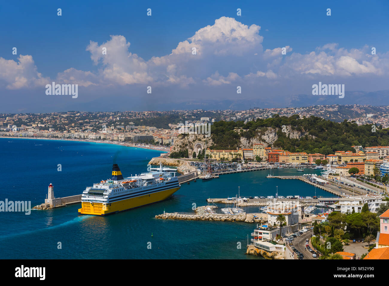 Nice in Provence France Stock Photo - Alamy