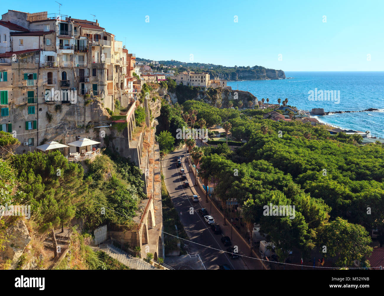 Tropea town view, Calabria, Italy Stock Photo - Alamy