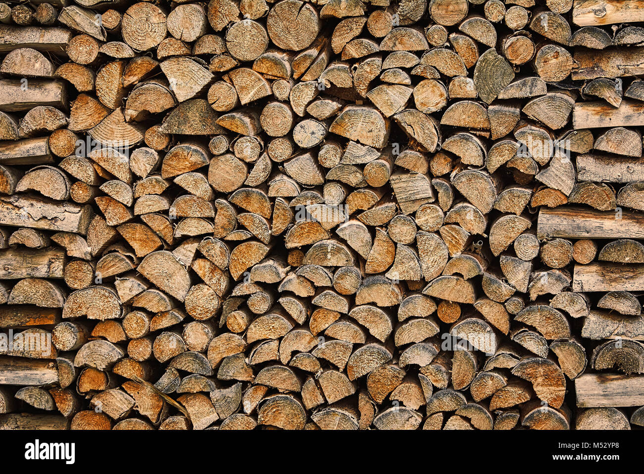 Stack of Wood Stock Photo - Alamy