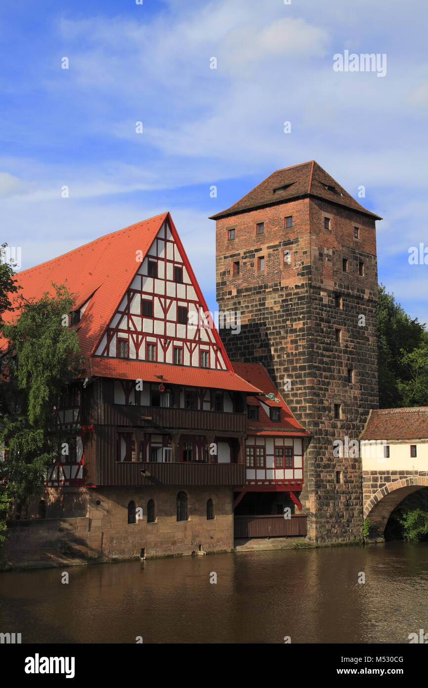 Panoramic view of Old Town in Nuremberg Stock Photo - Alamy