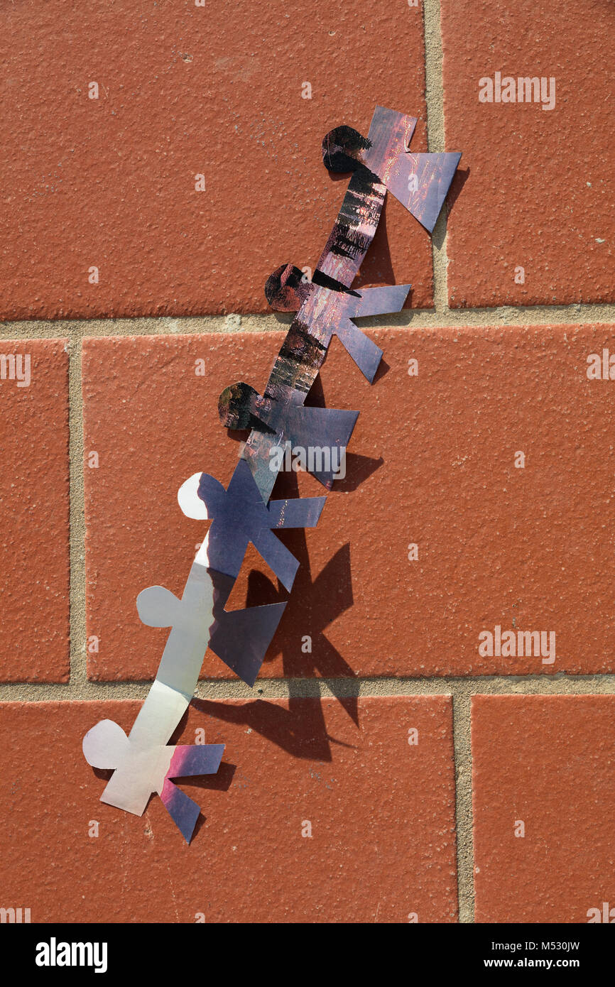 round of paper children Stock Photo - Alamy