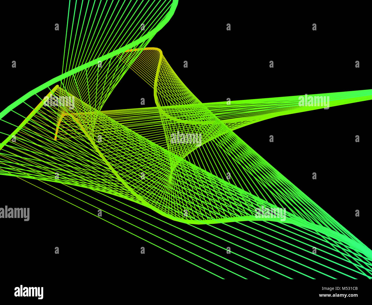 Dynamic and Bright Linear Spiral with Colorful Gradient Stock Photo - Alamy