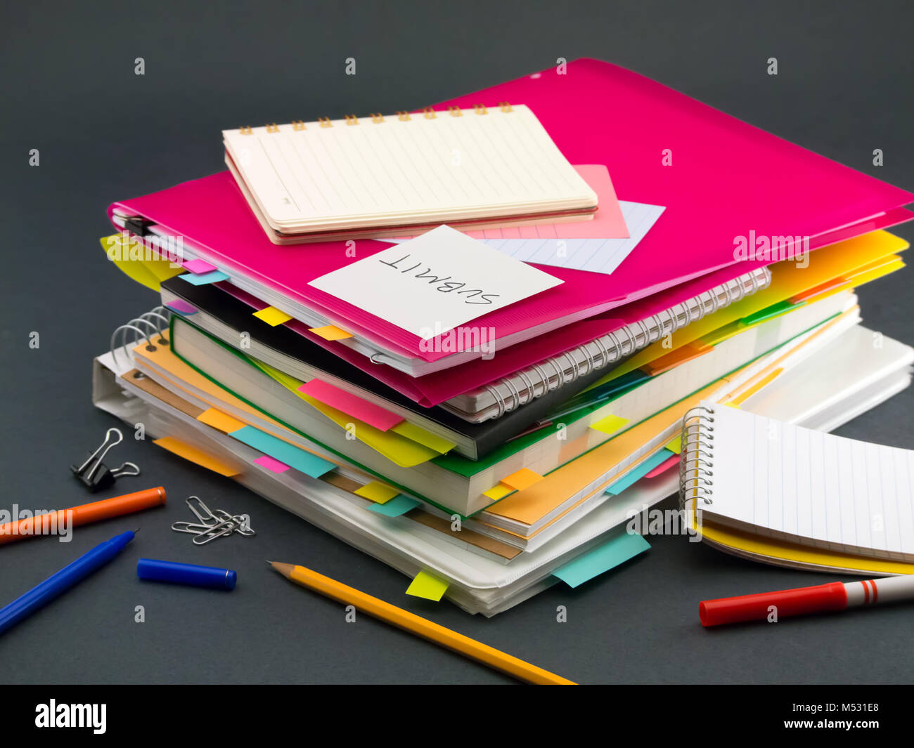 The Pile of Business Documents; Submit Stock Photo - Alamy