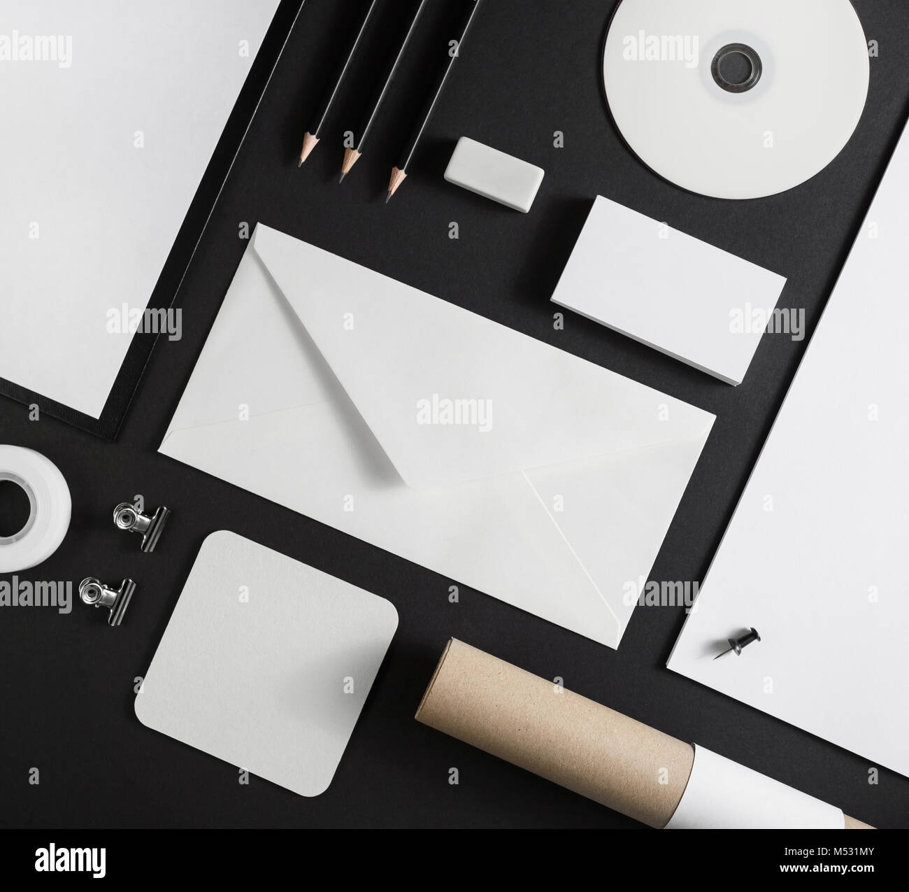 Business brand template Stock Photo - Alamy