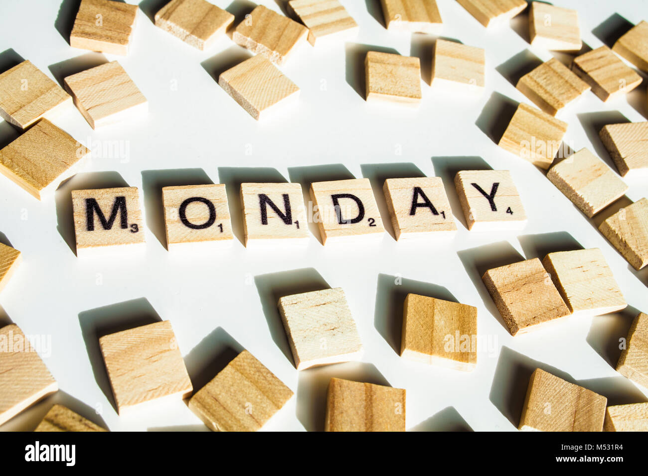Word monday hi-res stock photography and images - Alamy