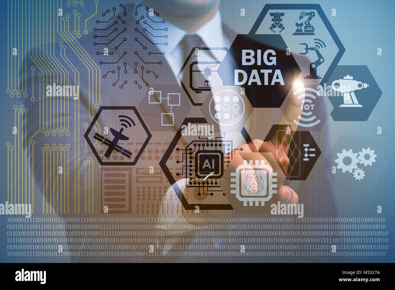 Big data computing concept of modern IT technology Stock Photo - Alamy