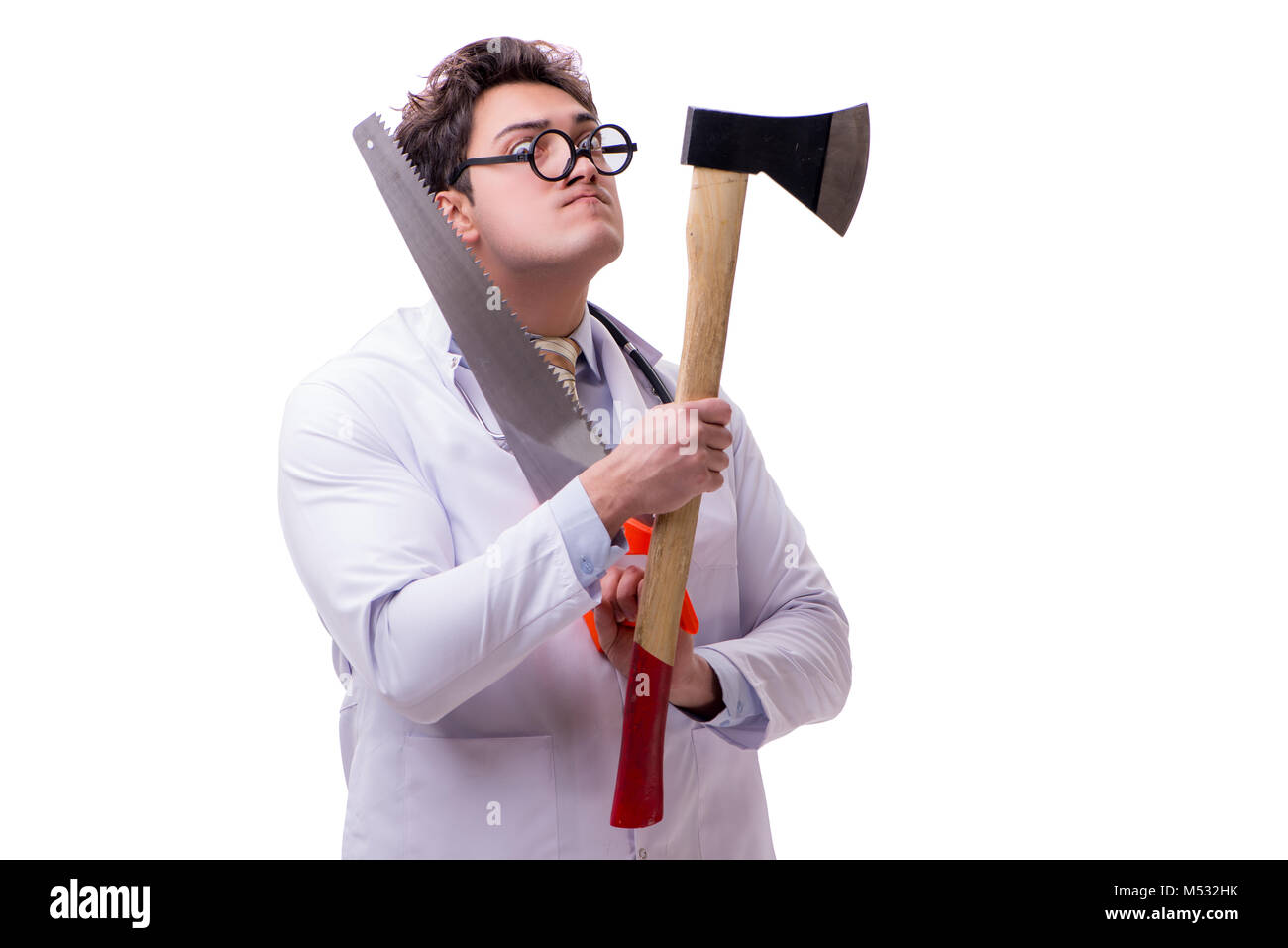 Cleaver and saw hi-res stock photography and images - Alamy