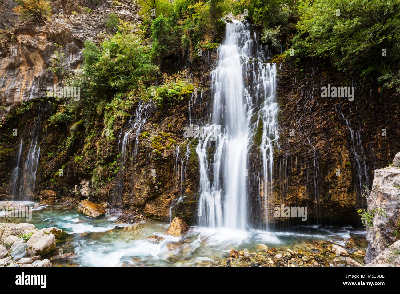 Waterfall in Turkey Stock Photo - Alamy