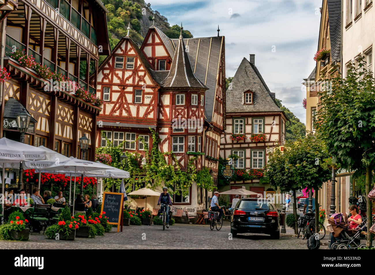 Bacharach village hi-res stock photography and images - Alamy