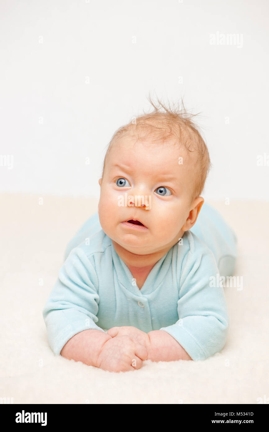 Two months old baby Stock Photo - Alamy