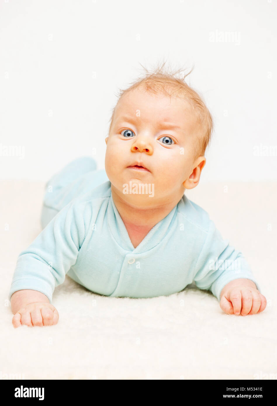 Two months old baby Stock Photo - Alamy