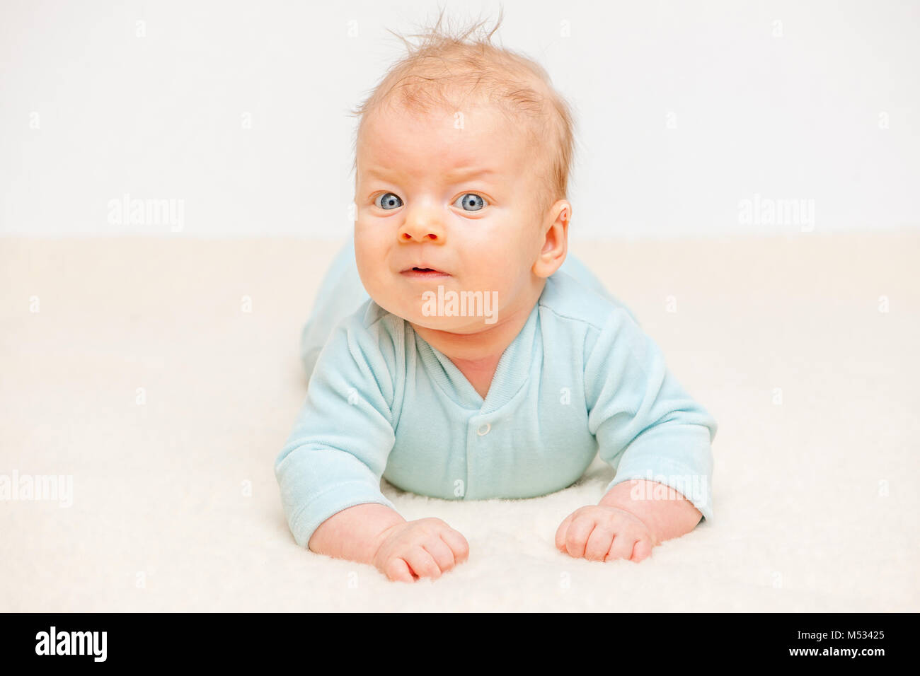 Two months old baby Stock Photo - Alamy