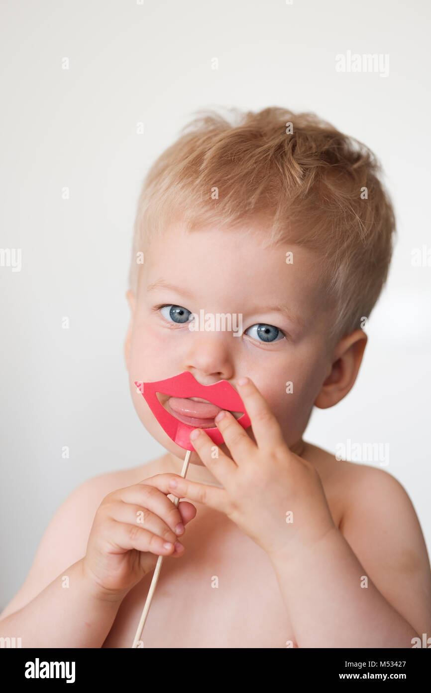 Human tongue fake hi-res stock photography and images - Alamy