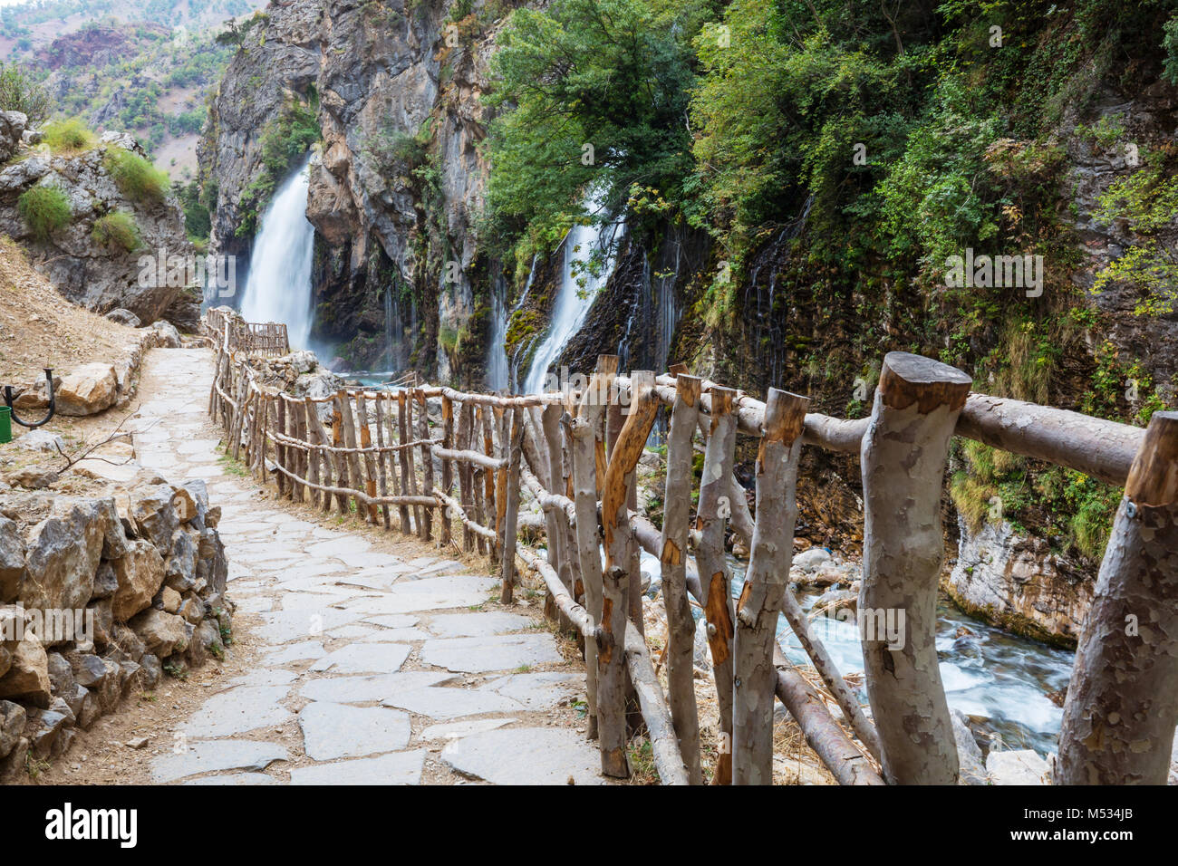 Waterfall in Turkey Stock Photo - Alamy