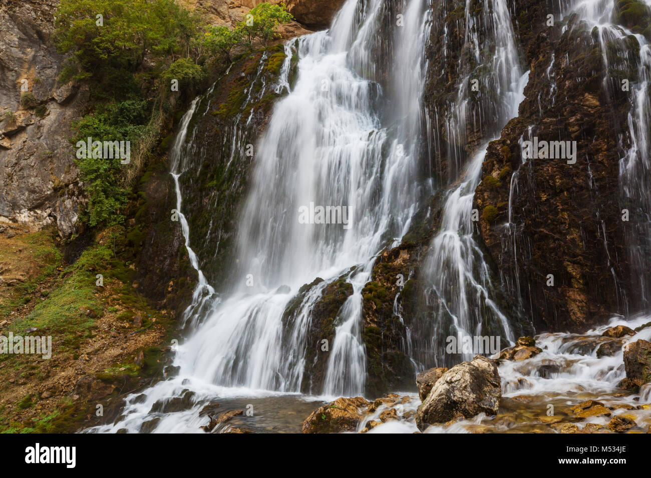 Waterfall in Turkey Stock Photo - Alamy