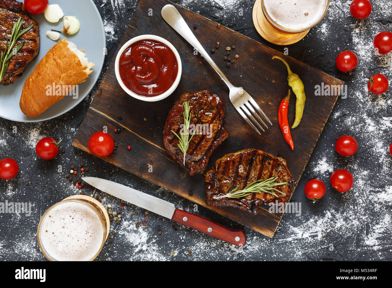 Beer steaks beer hi-res stock photography and images - Alamy