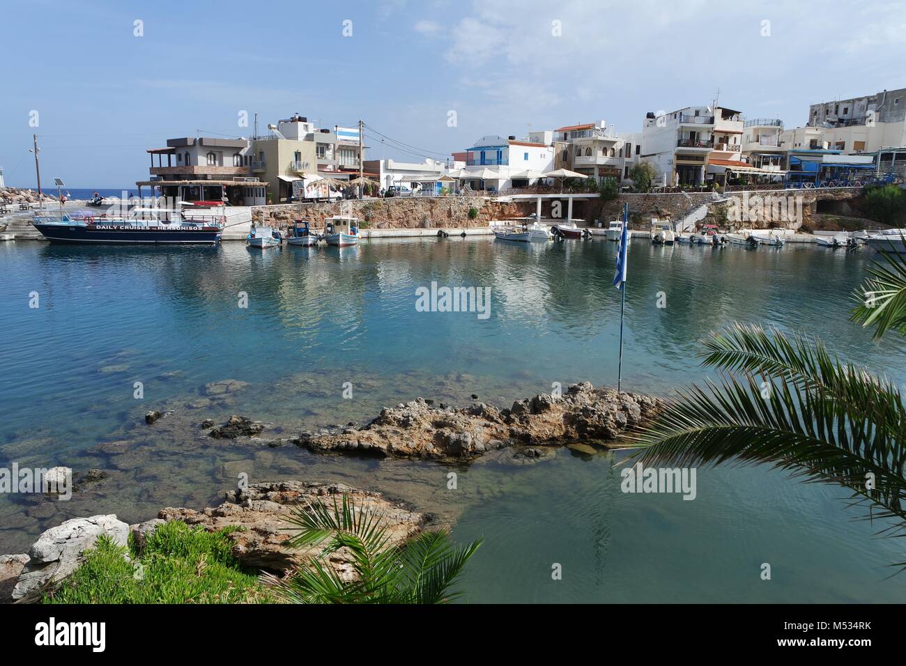 Sissi bay on Crete Stock Photo - Alamy