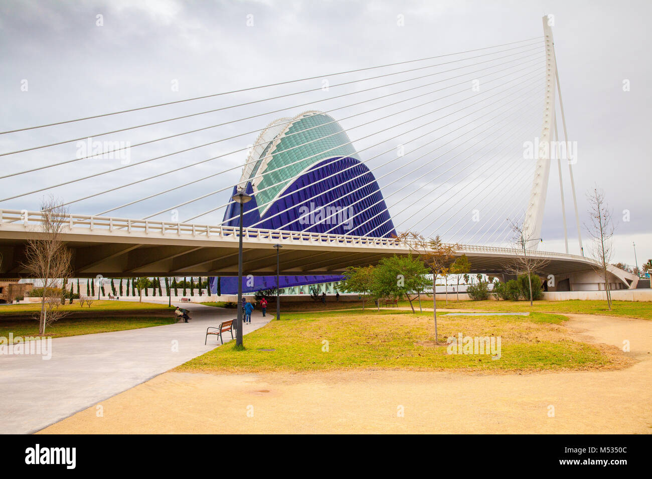 Santiago calatrava bridge spain hi-res stock photography and images - Alamy