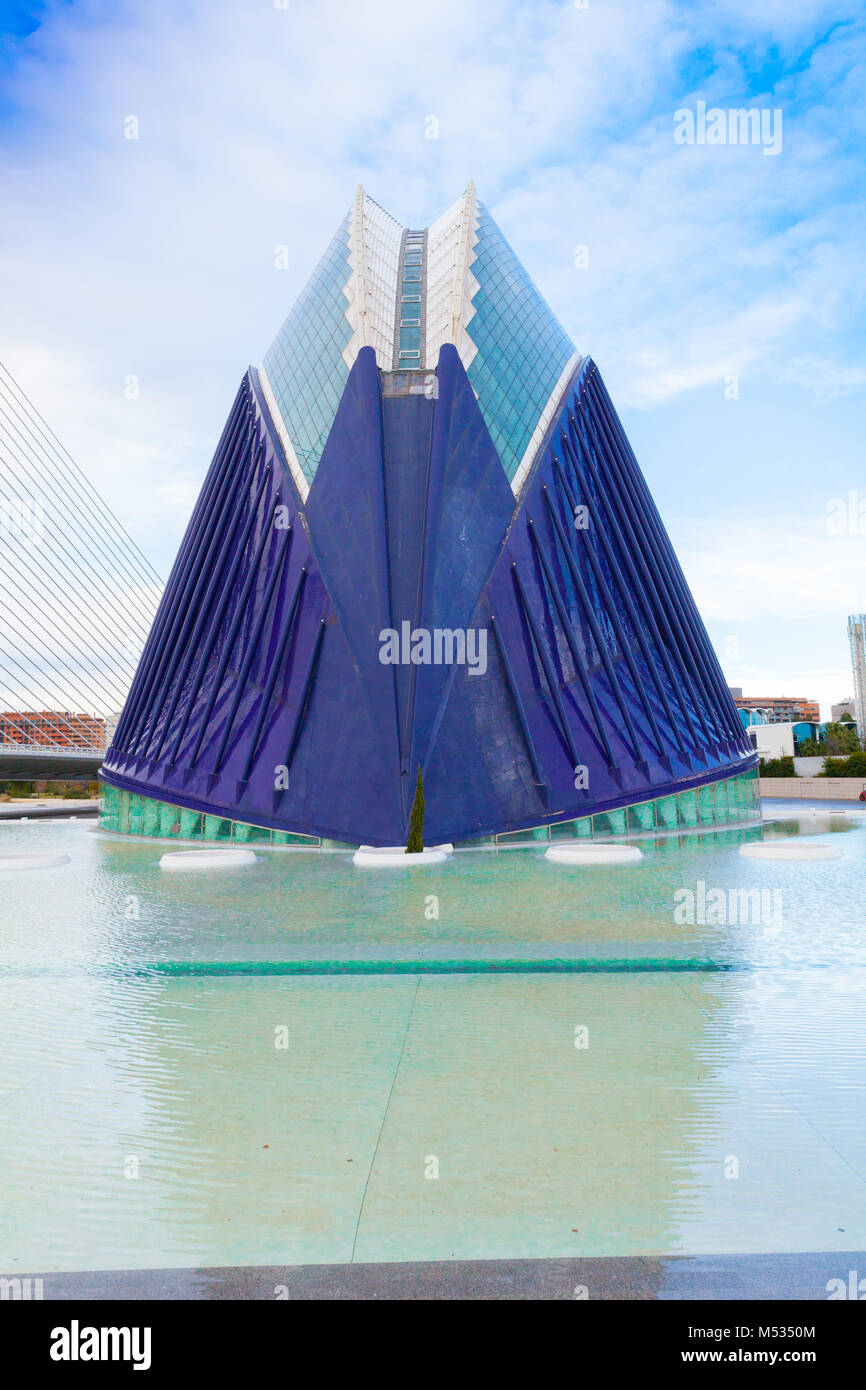 The agora building by Santiago Calatrava Valencia Stock Photo - Alamy