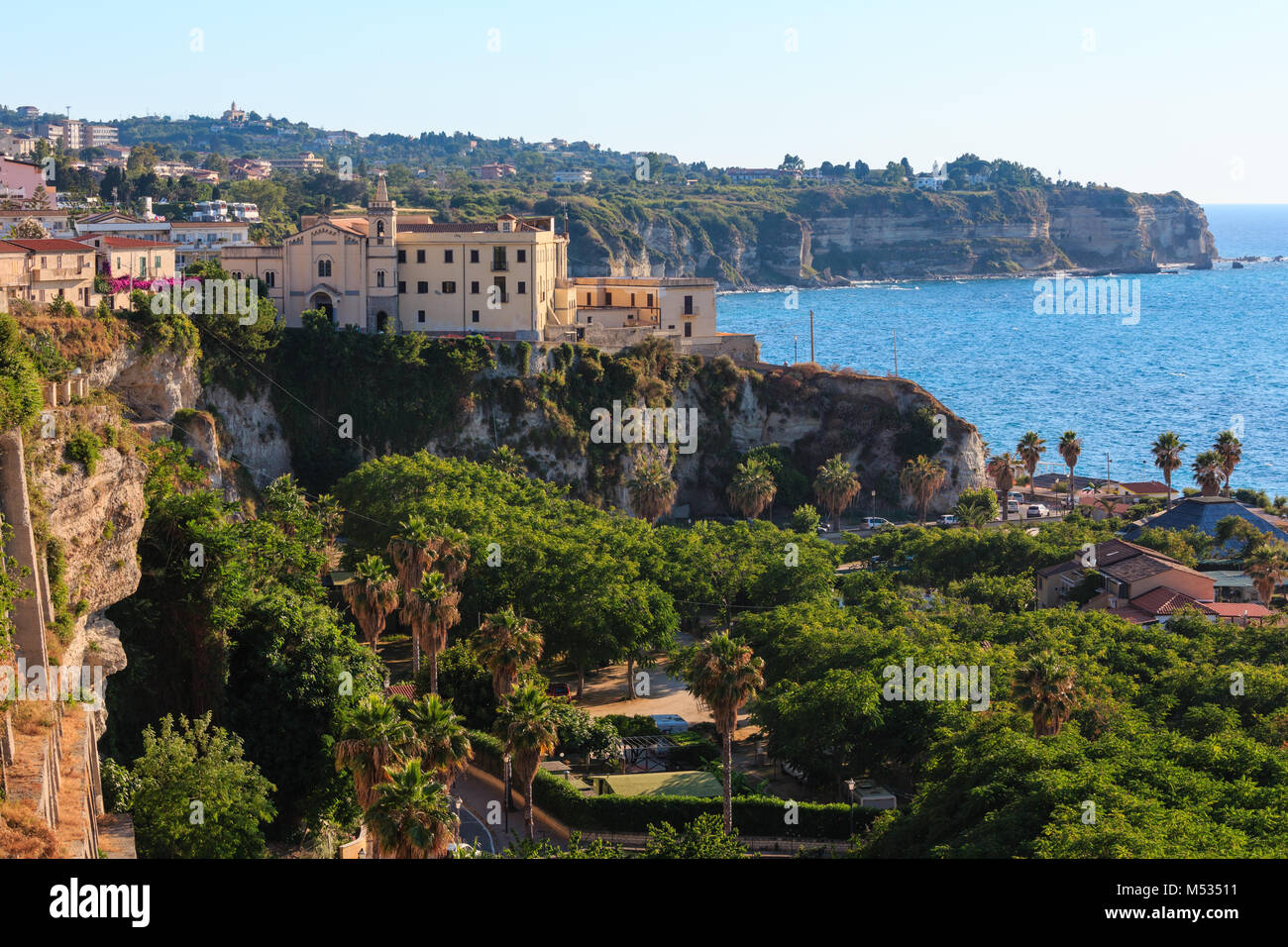 Tropea town view, Calabria, Italy Stock Photo - Alamy
