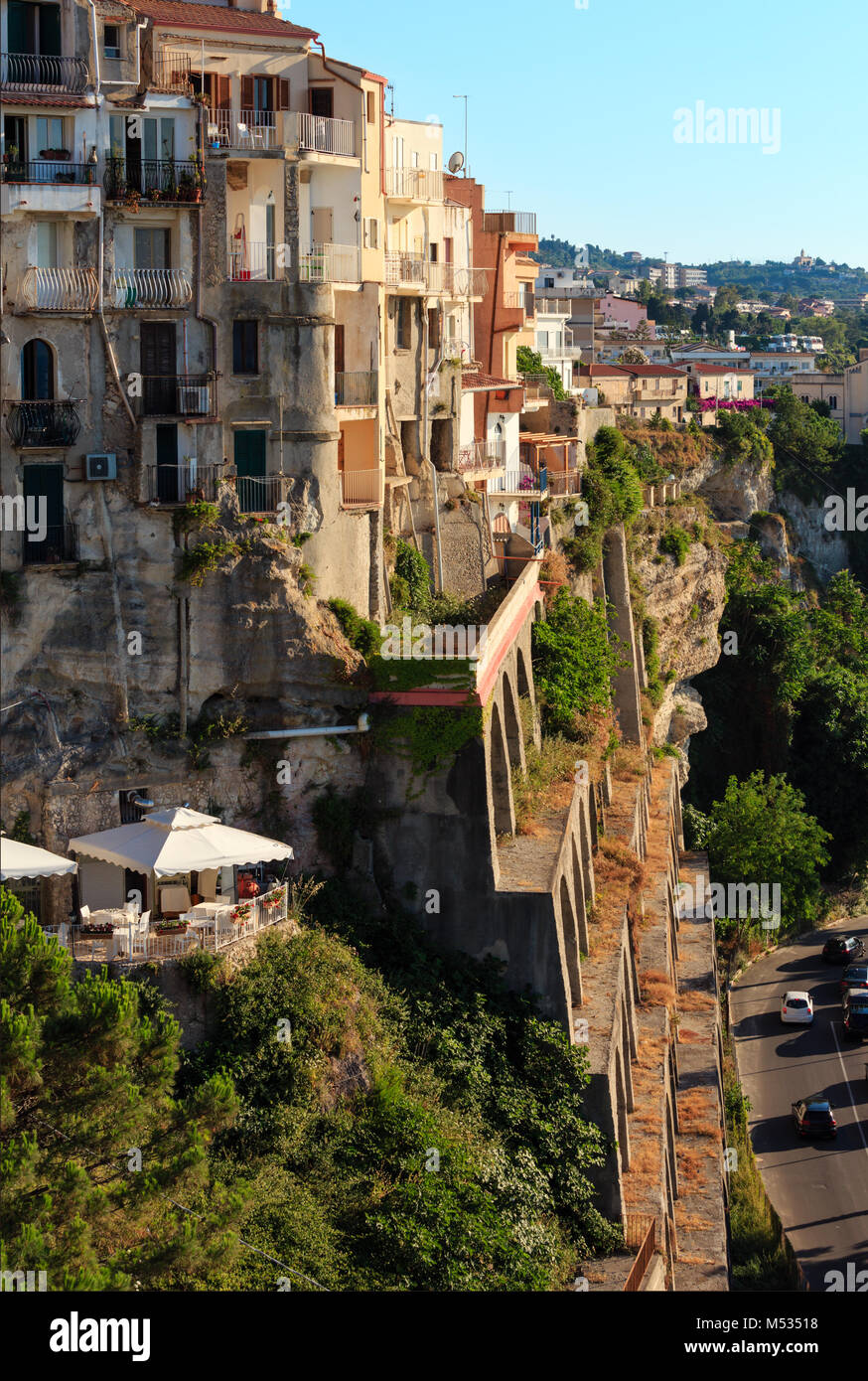 Tropea town view, Calabria, Italy Stock Photo - Alamy