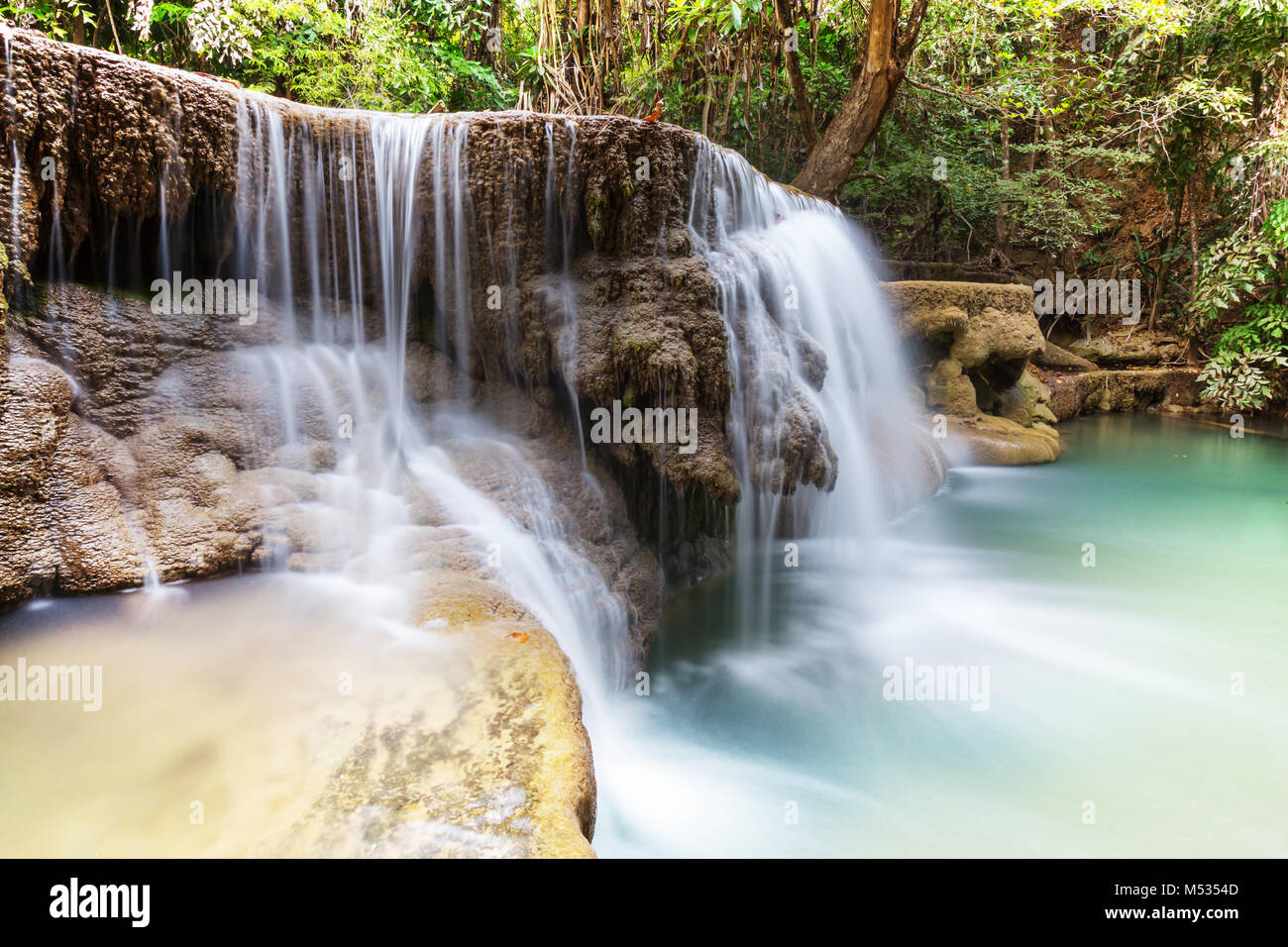 Waterfall in Thailand Stock Photo - Alamy
