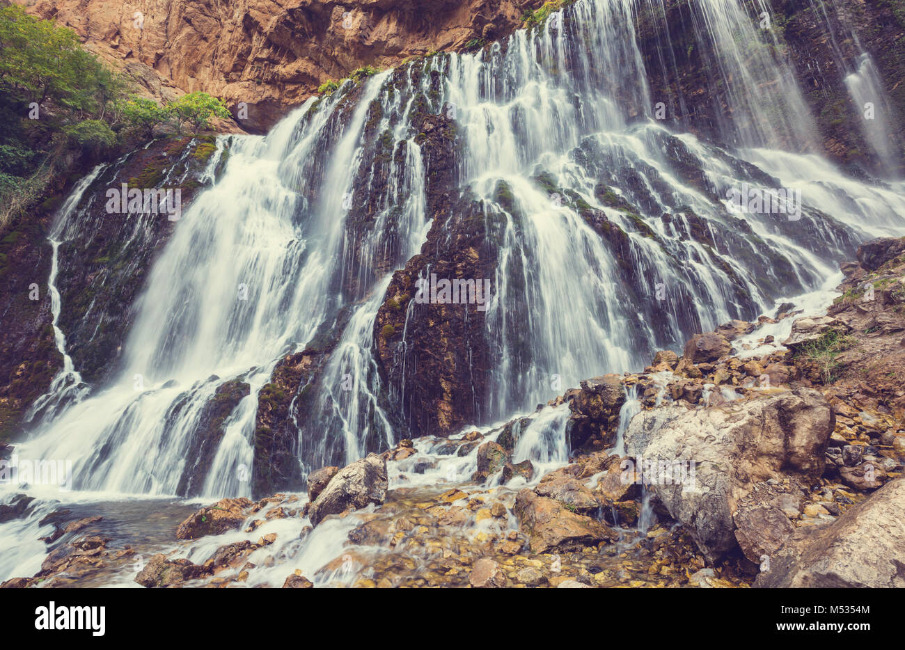 Waterfall in Turkey Stock Photo - Alamy