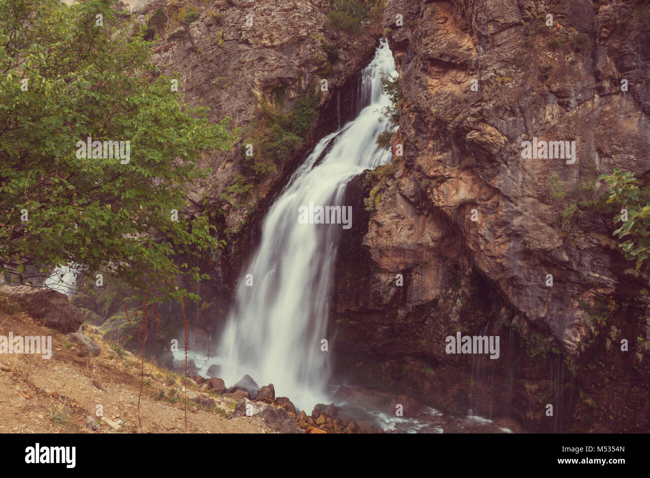Waterfall in Turkey Stock Photo - Alamy