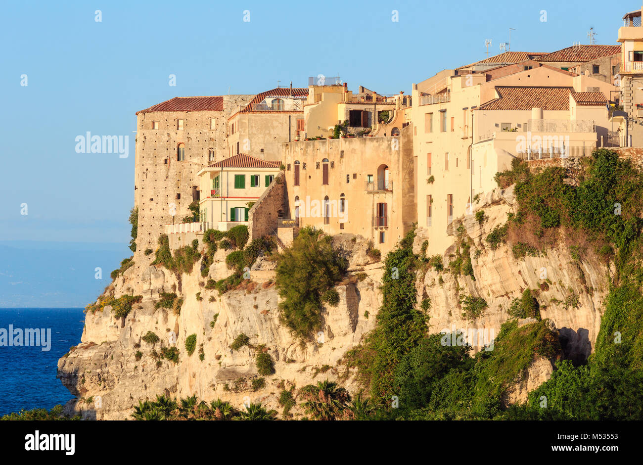 Tropea town view, Calabria, Italy Stock Photo - Alamy