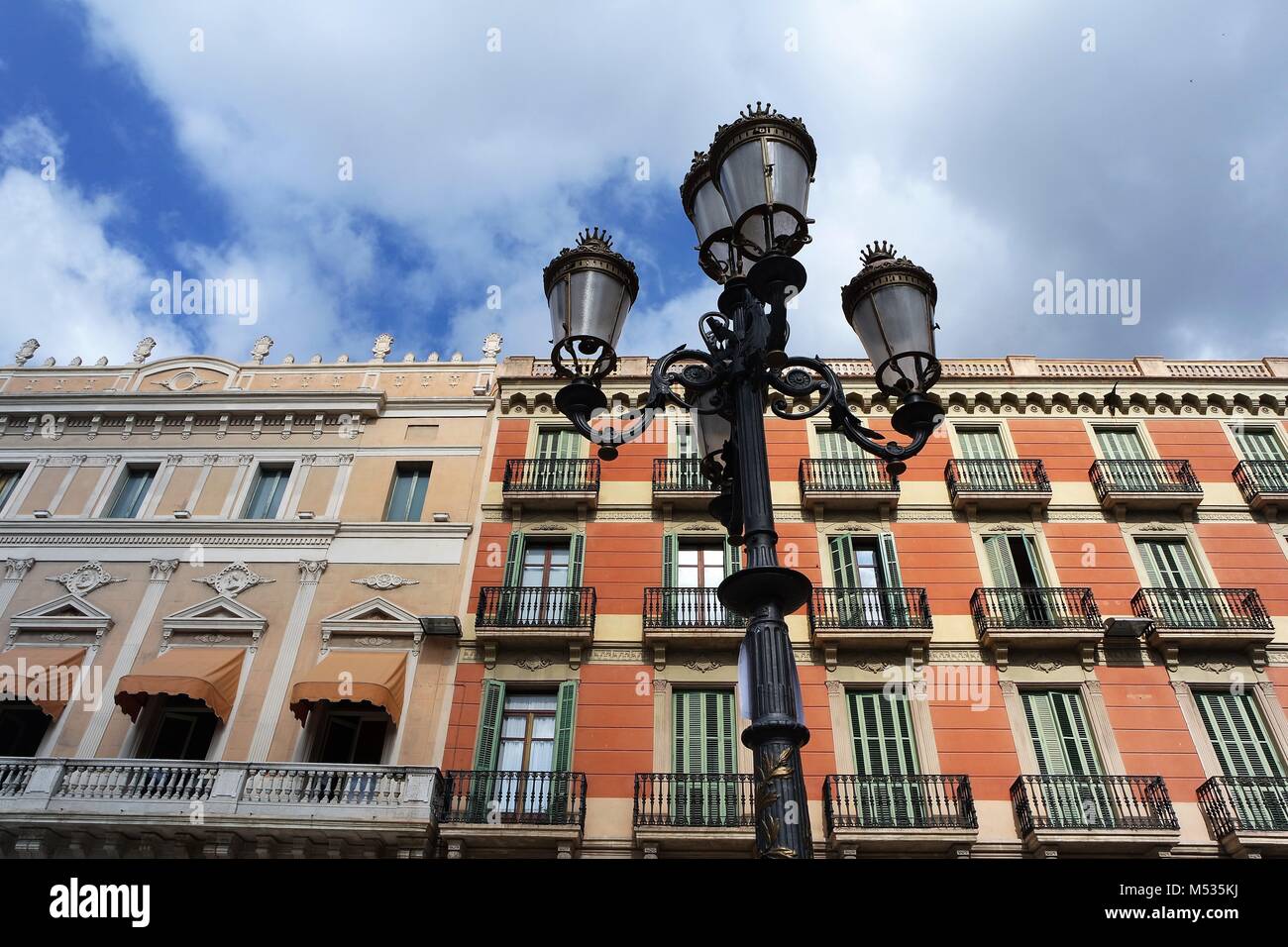 Old Town architecture in Reus, Catalonia Stock Photo - Alamy