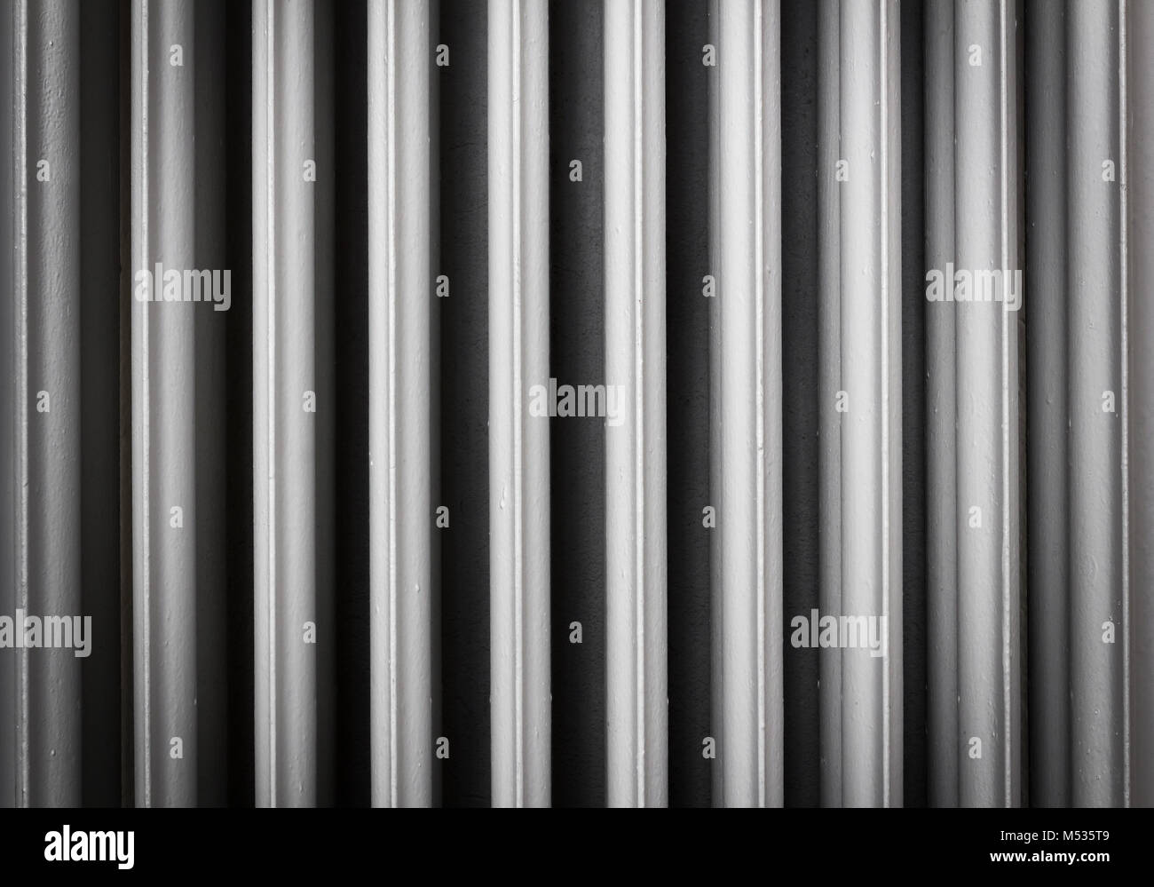 Old metallic water heater radiator hi-res stock photography and images ...