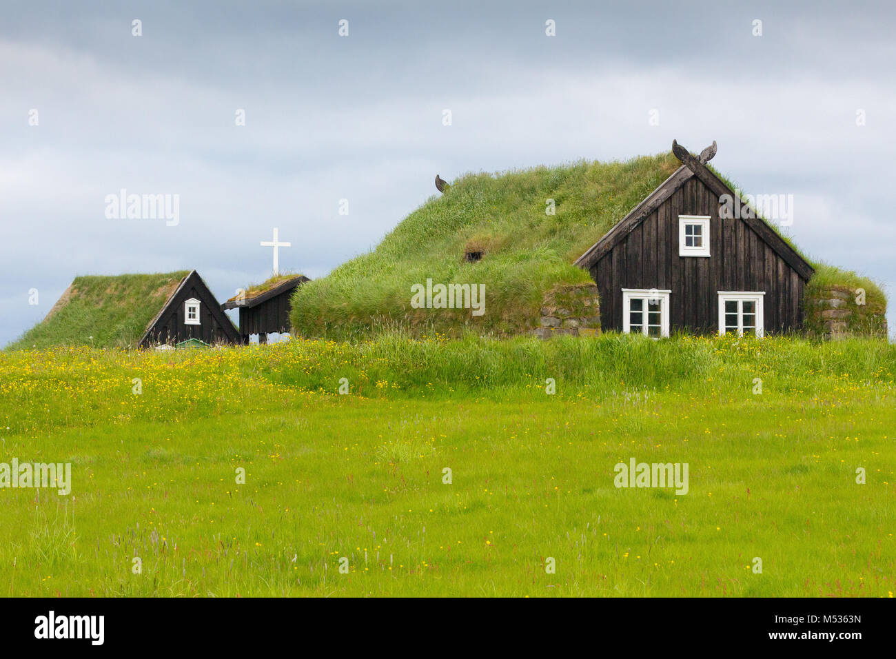 Reykjavík arbaer open air museum Stock Photo - Alamy