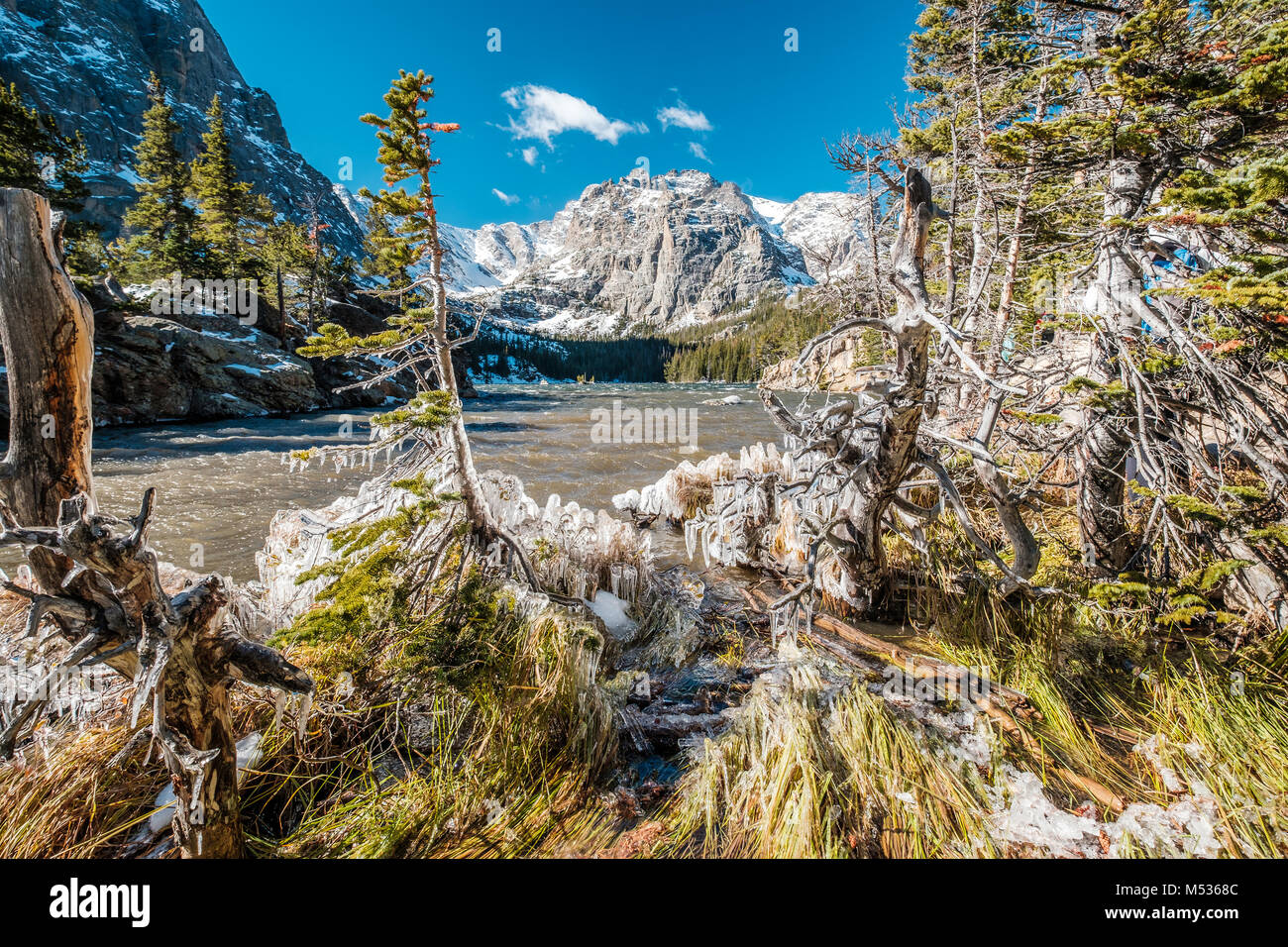 The Loch Lake, Rocky Mountains, Colorado, USA Stock Photo - Alamy