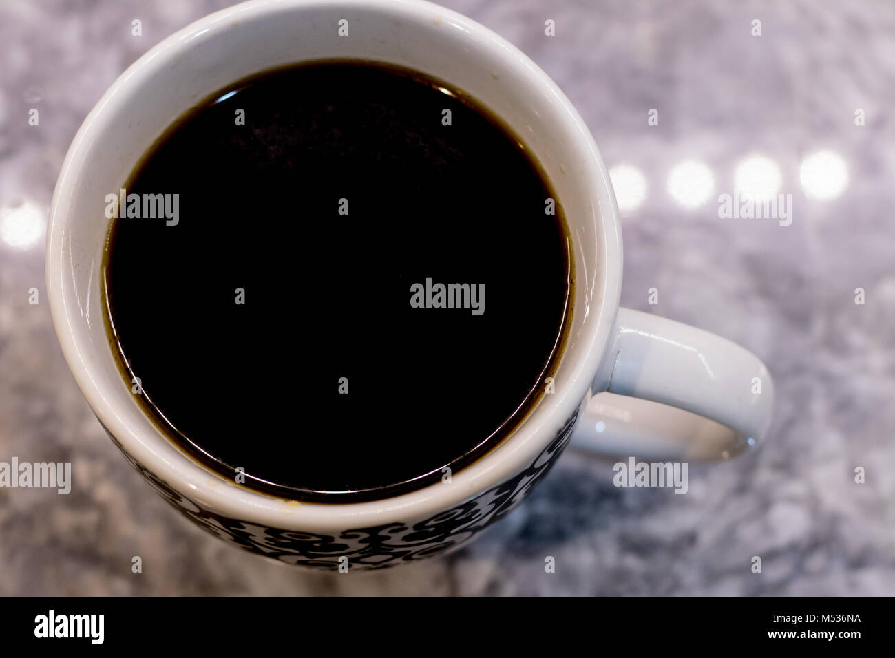 Coffee Close Up Stock Photo - Alamy