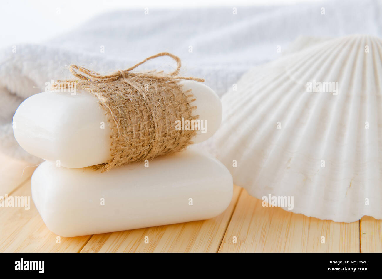 Healthy lifestyle concept with aromatic soaps Stock Photo - Alamy