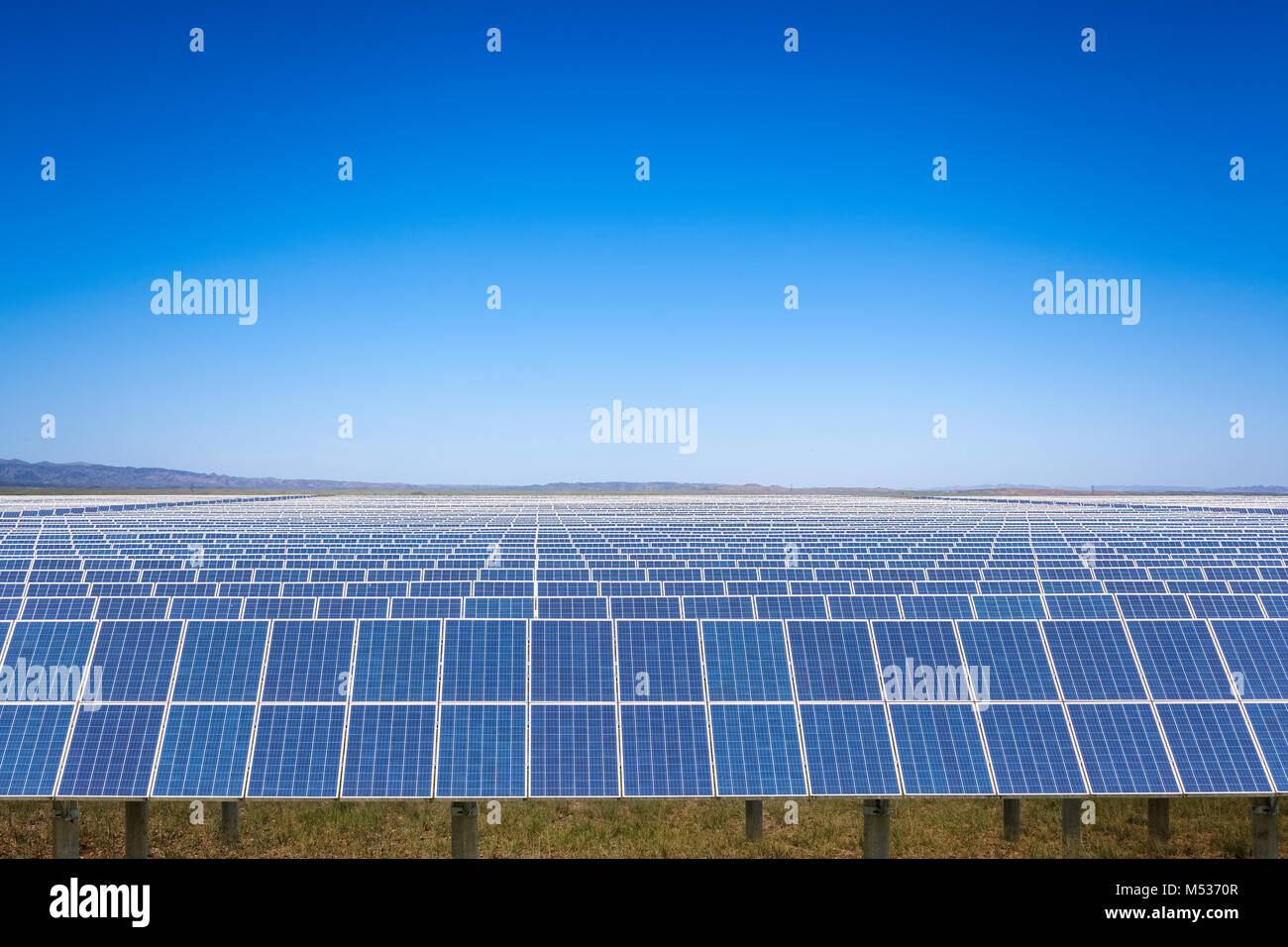 solar energy on prairie Stock Photo - Alamy