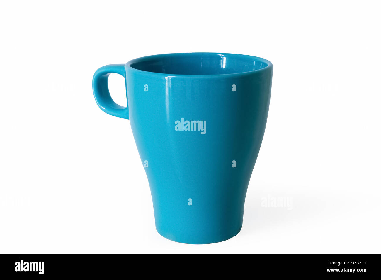 blue cup isolated Stock Photo - Alamy