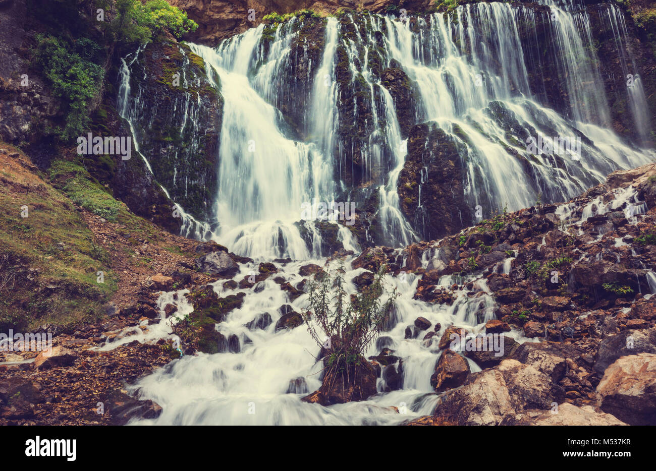 Waterfall in Turkey Stock Photo - Alamy