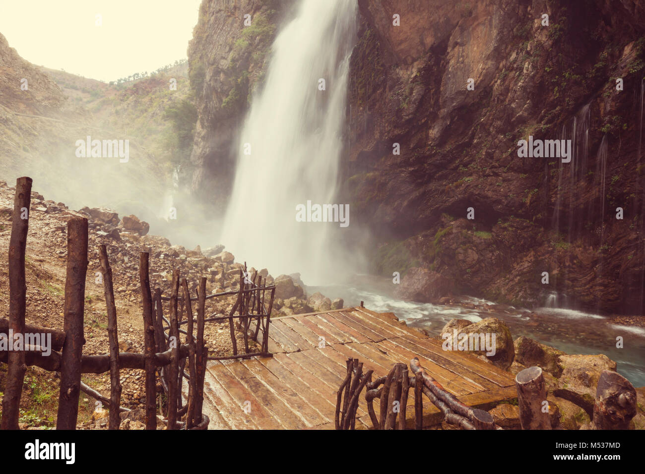 Waterfall in Turkey Stock Photo - Alamy