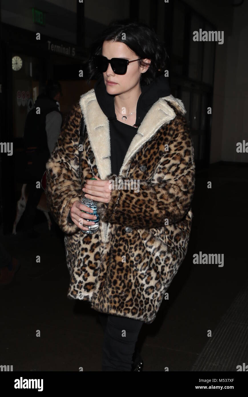Jamie Alexander arrives at the airport Featuring: Jamie Alexander Where ...