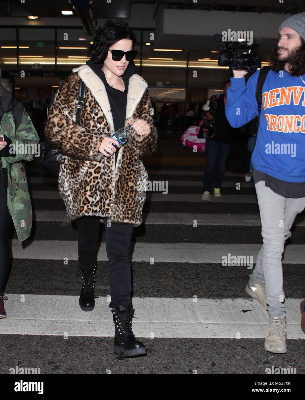 Jamie Alexander arrives at the airport Featuring: Jamie Alexander Where ...