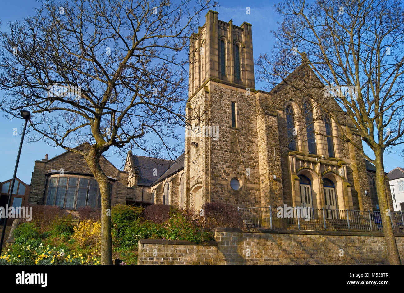 UK, South Yorkshire, Sheffield, Woodseats Methodist Church Stock Photo ...